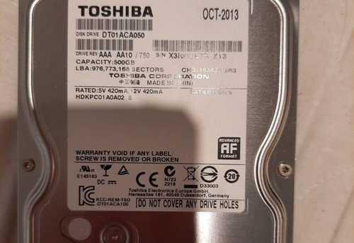 Новый Жесткий диск toshiba DT01ACA050