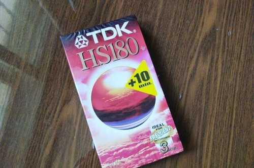 Видеокассета TDK HS180 VHS