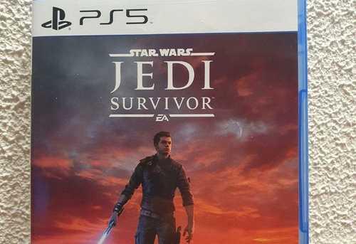 Диск пс5. Jedi survivor