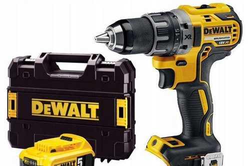 Шуруповерт аккумуляторный DeWalt DCD805E1T