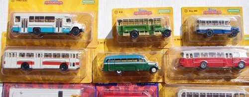 Модели советских автобусов