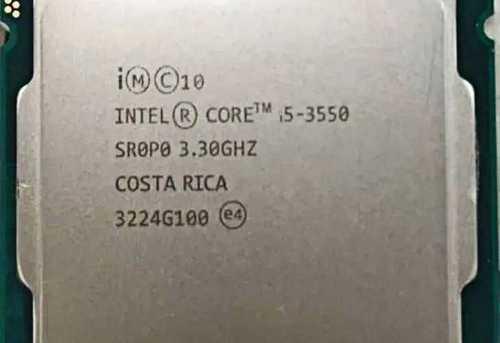 Процессор Intel core i5-3550