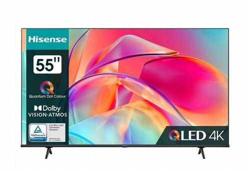 55quot; Телевизор Hisense 55E7KQ qled Black