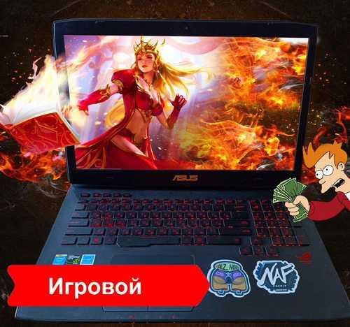 Игровой большой мощный Asus i7 /24g/970m/ssd