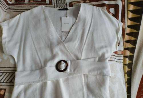 Новая белая летняя блузка