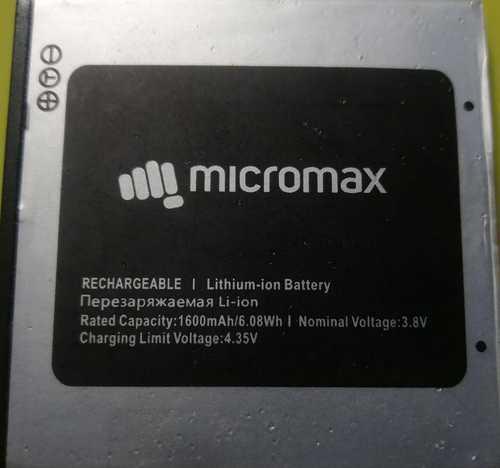 Аккумулятор для Micromax Q402