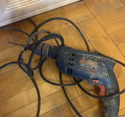 Дрель ударная bosch