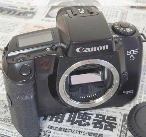 Пленочный фотоаппарат canon EOS 5