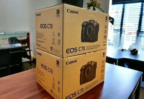 Canon EOS C70 Новый-Русское Меню