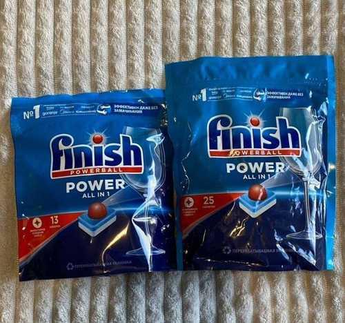 Таблетки для посудомоечных машин Finish Power