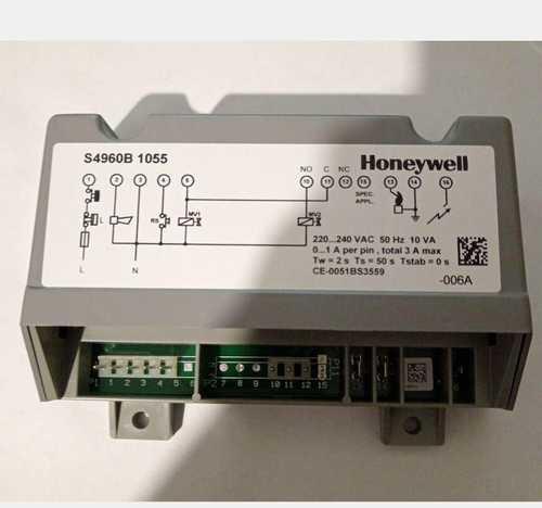 Контроллер, автомат горения Honeywell 0020027677