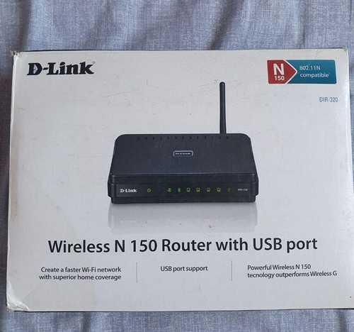 Wifi роутер D-Link DIR-320