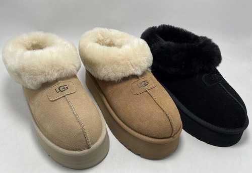 Угги Женские Слипоны UGG Slipper Platform