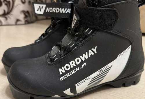 Лыжные ботинки Nordway bergen JR р.35, NNN