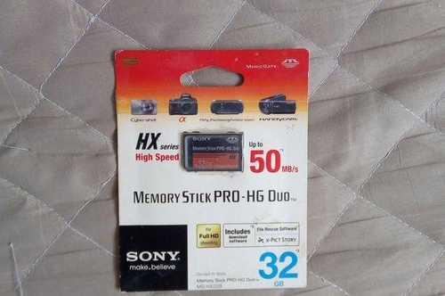 Sony Memory Stick PRO-HG Duo 32G
