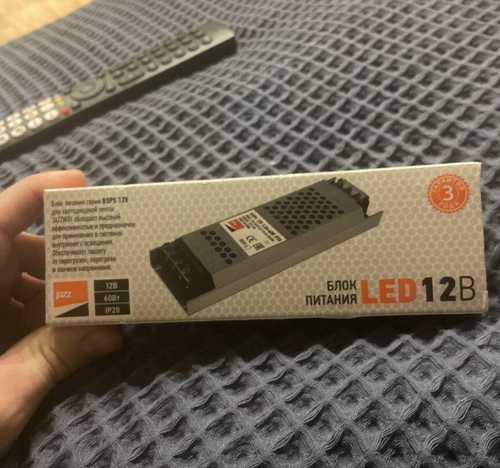 Блок питания LED 12B/60вт