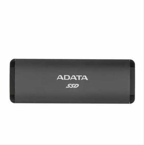 Внешний SSD adata SE760 2 тб черный