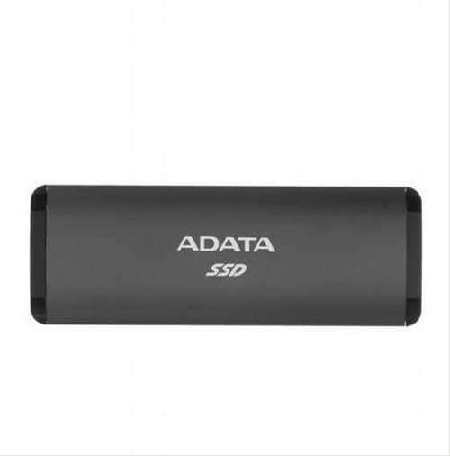 Внешний SSD adata SE760 2 тб черный