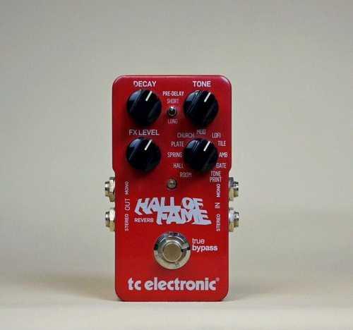 Педаль эффектов TC Electronic Hall Of Fame Reverb