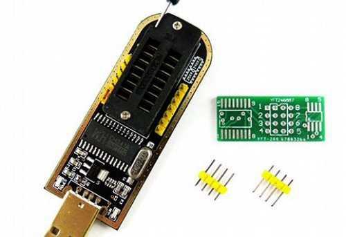 Программатор CH341A 24 eeprom 25 SPI Flash USB