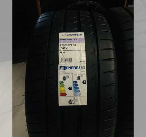 Michelin Pilot Sport 4 S 275/35 R20 и 285/35 R20 102Y