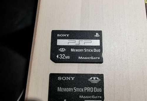 Карта памяти sony memory stick