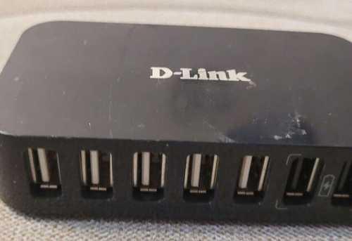 USB хаб D-link dub-h7