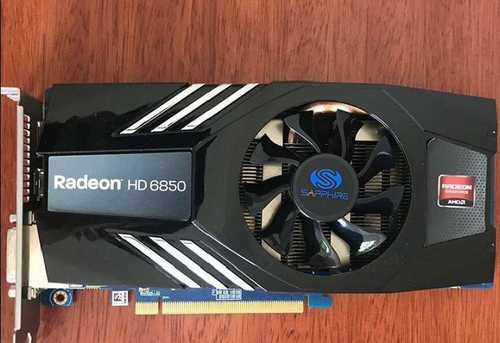 Видеокарта Radeon HD 6850, gddr5, hdmi, PCI-E