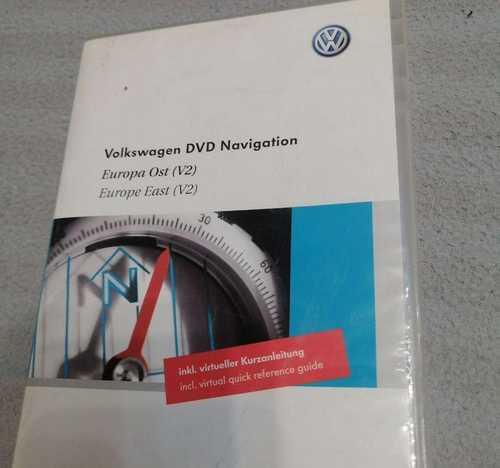 Установочный DVD Navigation диск VW