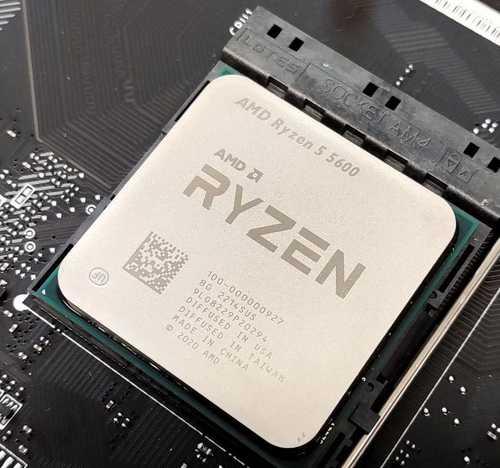 Процессор Ryzen 5 5600 гарантия днс