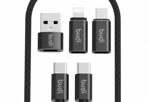 Кабель 6 в 1 USB-C с переходниками