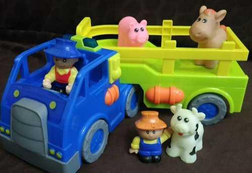 Интерактивная игрушка машина фермера Baby Go