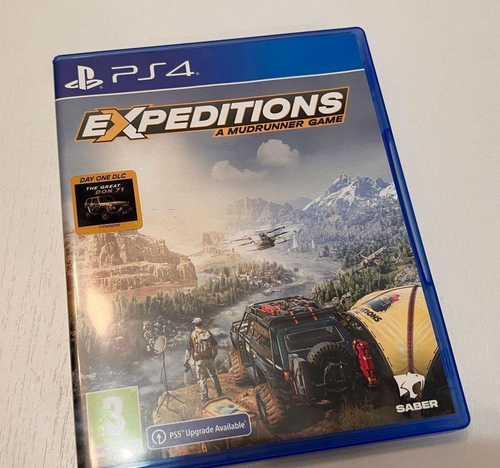 Игра Expeditions A Mudrunner Game для PS4