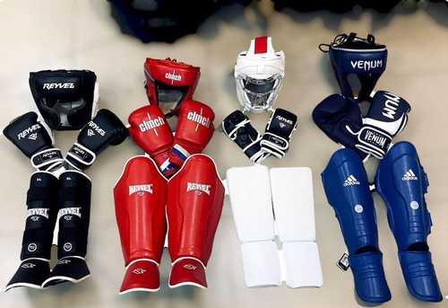 Перчатки, шлема для бокса и единоборств