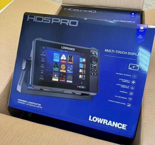 В наличии эхолоты Lowrance HDS 9 PRO с датчиком