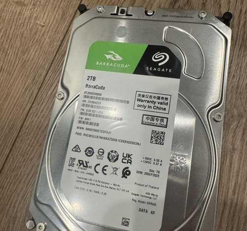 Жесткий диск 2Tb Seagate ST2000DM008