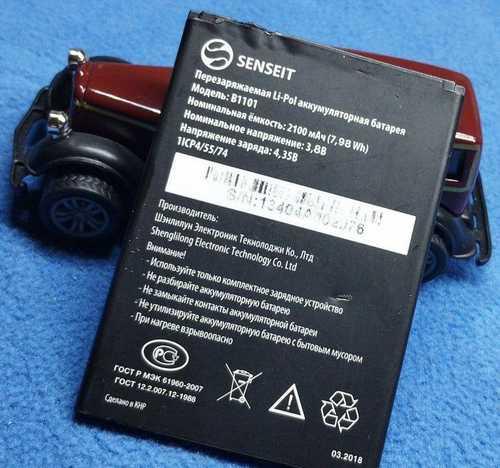 Senseit B1101. Аккумулятор. Оригинал