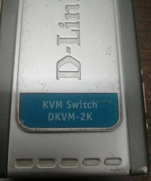 Kvm переключатель D-link dkvm-2k