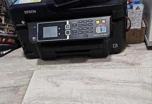 Принтер Epson wf-3620 с снпч