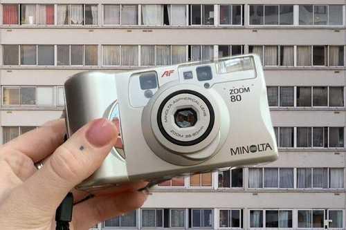 Пленочный фотоаппарат Minolta zoom 80