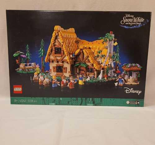 Lego Disney 43242 Белоснежка и семь гномов