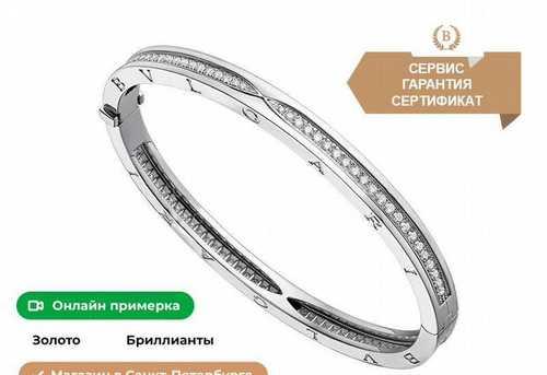 Браслет Bvlgari B.zero1, белое золото