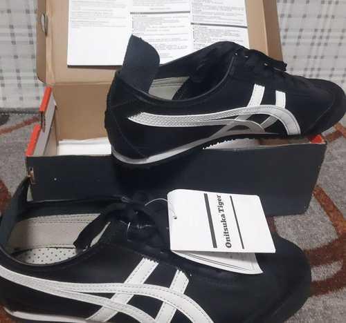 Onitsuka tiger mexico 66 черные