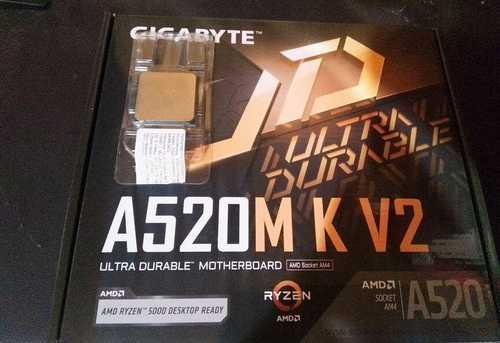 Комплект Ryzen 5 5500 + Gigabyte A520M K V2