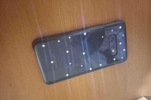 Чехол Samsung LED Cover для Galaxy S10e, черный
