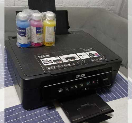 Принтер Epson XP-203 (принтер, сканер, копир.)