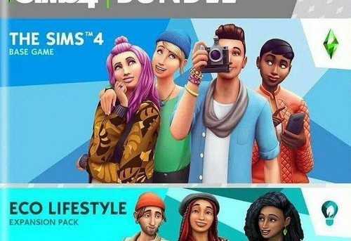 The Sims 4 Bundle + Eco Lifestyle (PS4) Новый