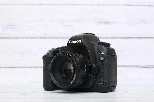 Фотоаппарат Canon 5D mark II kit 50mm f1,8 II