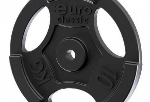 Диск чугунный Euro Classic окрашенный d-26 10 кг