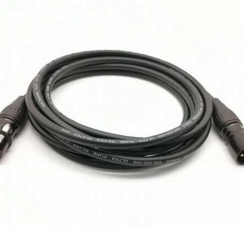G1-XLR-M-F-0200-0 Кабель микрофонный XLR-M-F, 2м, ZZcable